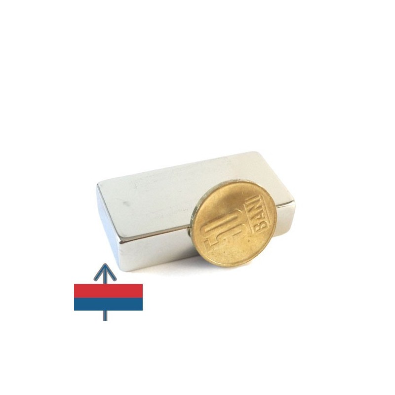 Magnet puternic neodim bloc 50 x 25 x 12 mm