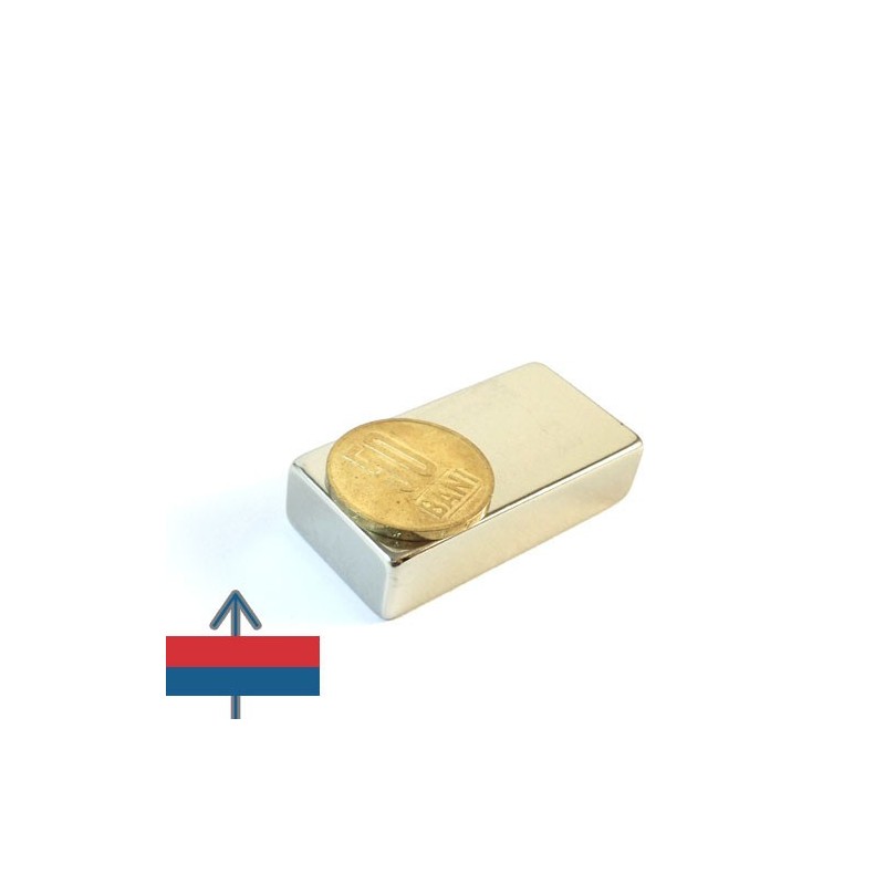 Magnet puternic neodim bloc 50 x 25 x 12 mm